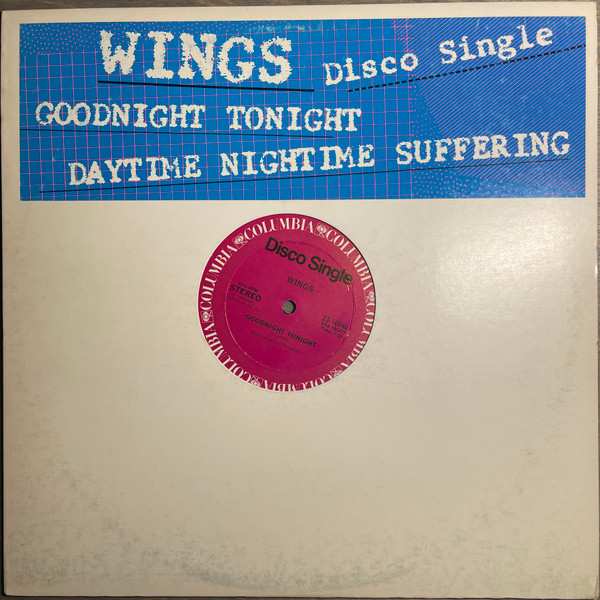 Paul McCartney & Wings – Goodnight Tonight (12IN-Used) – Vals halla Records