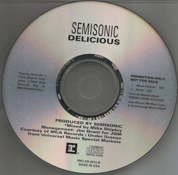 Semisonic – Delicious (CD-Used) – Vals halla Records