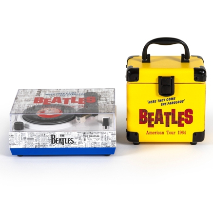 3in Turntable – Beatles RSD Bluetooth Turntable With Carrying Case 1964 ...