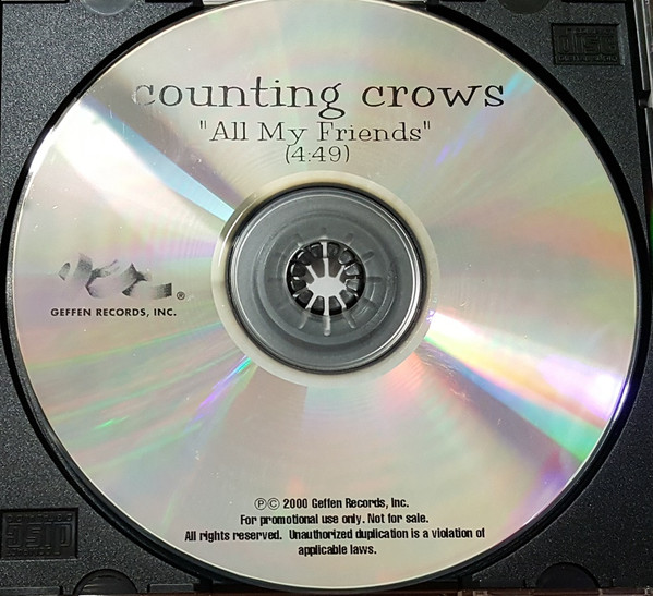 Counting Crows – All My Friends (CD-Used) – Vals halla Records