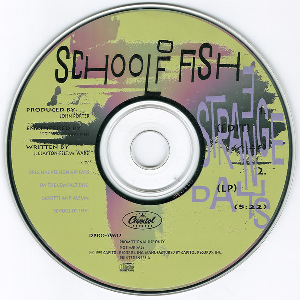 School Of Fish – 3 Strange Days (CD-Used) – Vals halla Records
