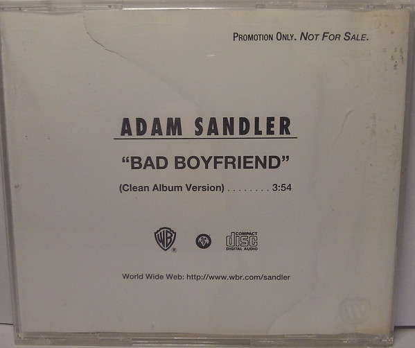 Adam Sandler – Bad Boyfriend (CD-Used) – Vals halla Records