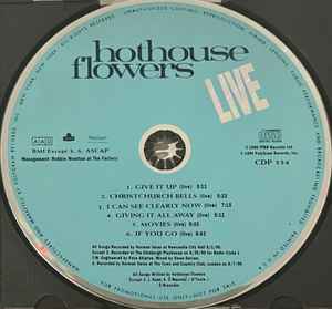 Hothouse Flowers – Live (CD-Used) – Vals halla Records