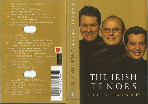 The Irish Tenors – Ellis Island (CS-Used) – Vals halla Records