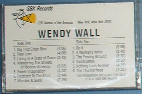 Wendy Wall – Wendy Wall (CS-Used) – Vals halla Records