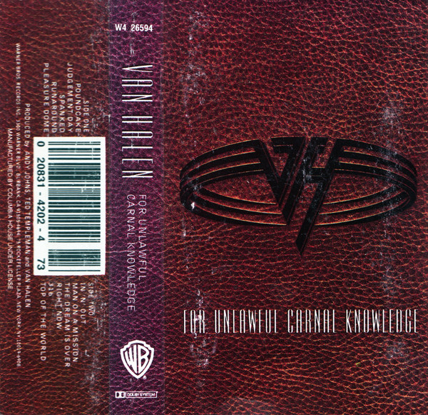 Van Halen – For Unlawful Carnal Knowledge (CS-Used) – Vals halla Records