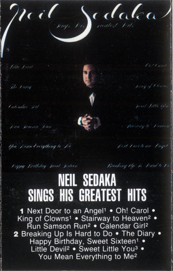 Neil Sedaka – Neil Sedaka Sings His Greatest Hits (CS-Used) – Vals ...