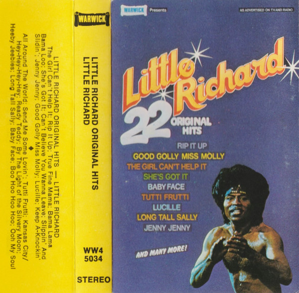 Little Richard – 22 Original Hits (CS-Used) – Vals halla Records