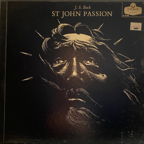 Johann Sebastian Bach – St John Passion (LP-Used) – Vals halla Records