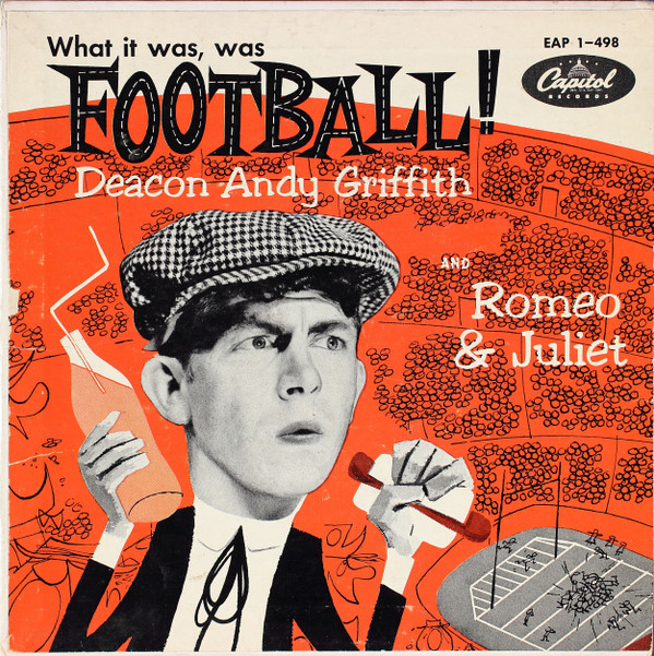 Andy Griffith – What It Was, Was Football (7IN-Used) – Vals halla Records