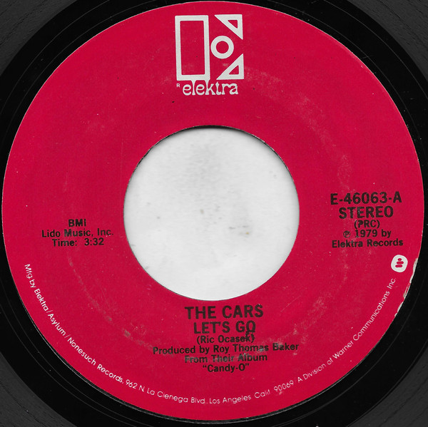 The Cars – Let’s Go (7IN-Used) – Vals halla Records