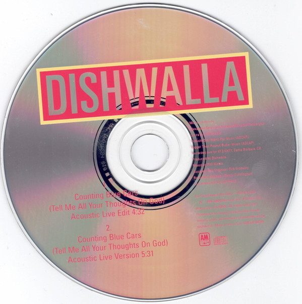 Dishwalla – Counting Blue Cars (Tell Me All Your Thoughts On God) (CD ...
