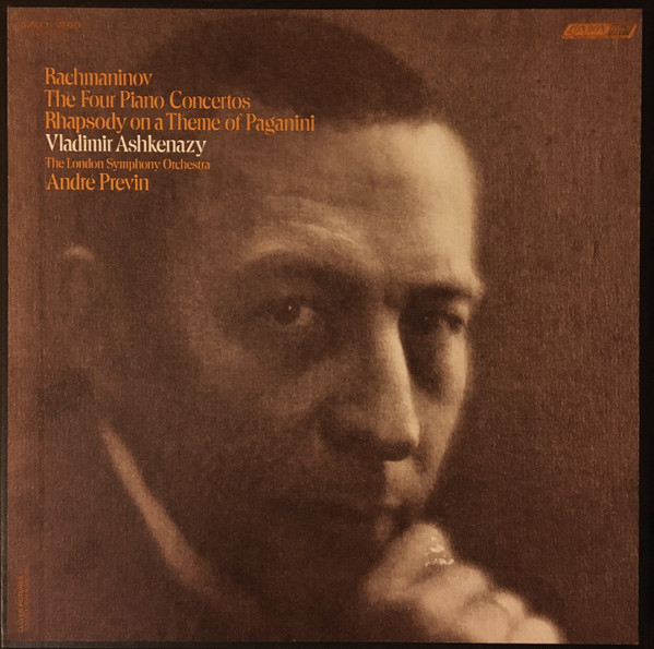 Sergei Vasilyevich Rachmaninoff – The Four Piano Concertos, Rhapsody On A Theme Of Paganini (LP ...