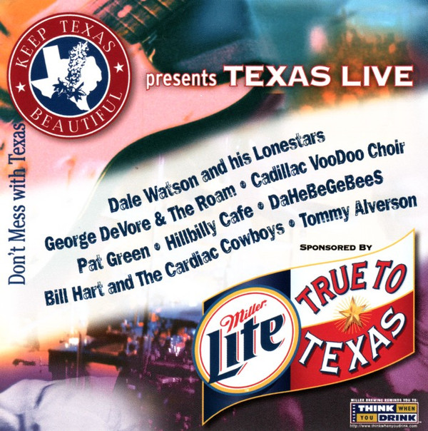 Various – Keep Texas Beautiful Presents Texas Live (CD-Used) – Vals ...
