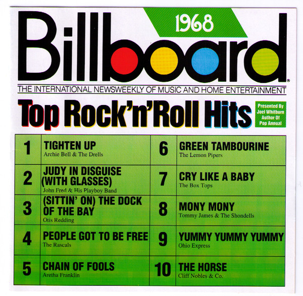 Various – Billboard Top Rock’N’Roll Hits – 1968 (CD-Used) – Vals halla ...