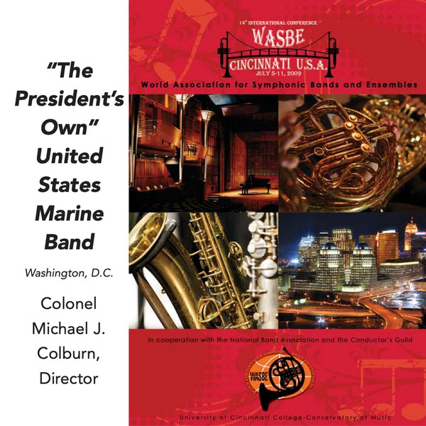 U.S. Marine Band, Michael J. Colburn – 2009 WASBE (CD-Used) – Vals ...